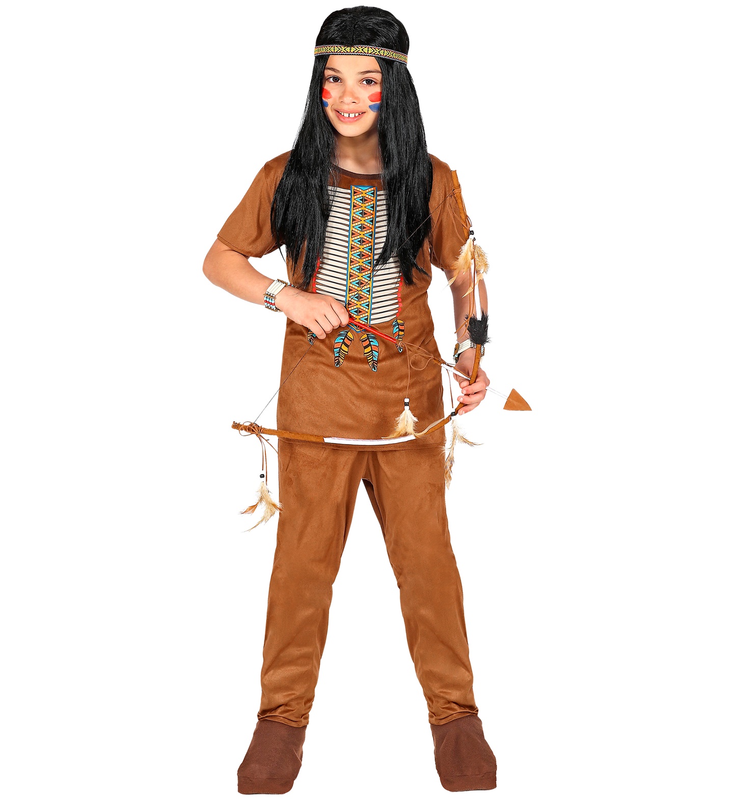 Disfraz Widmann de Indio Nativo Talla 4-5 Años 116 cm.. Disfraces de ...
